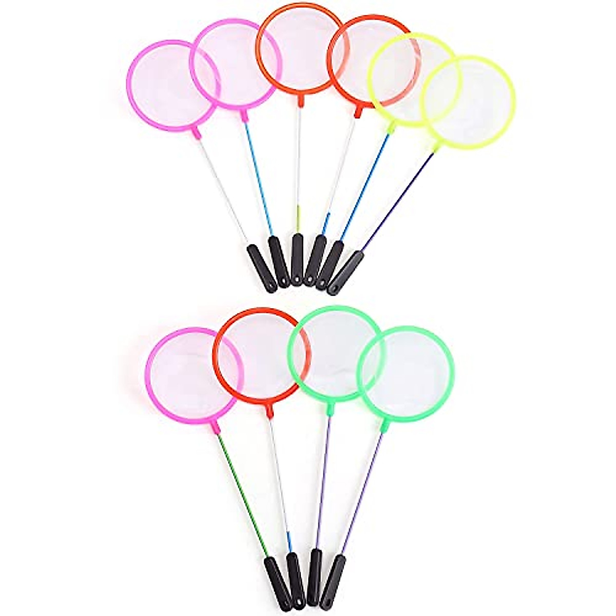 10pcs Mini Baby Brine Shrimp Net Special Fine Artemia Sieve for Brine Shrimp Hatchery Random Color