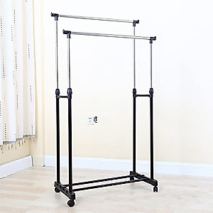 CDYD Hangers Floor-to-Ceiling Hangers Floor Hangers Storage Closet Clothes Drying Hangers