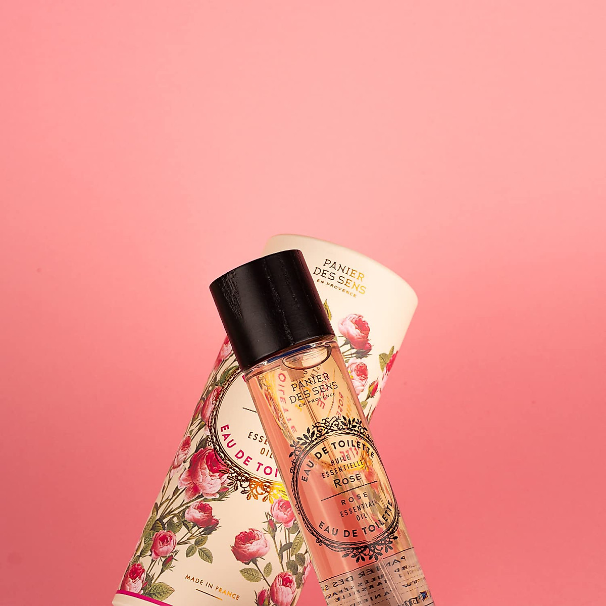 Panier des Sens - Rose Eau de Toilette - Valentines Day Gifts for Women - Light Rose Perfume for Women - Floral Fragrance - Gift Ideas for Her - Parfum Made in France – Hair & Body Spray 1.7 Floz