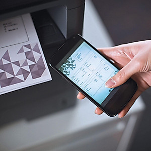 Brother MFC-L5705DW All-in-One Wireless Monochrome Laser Printer, Print&Copy&Scan&Fax, 42ppm, 1200x1200dpi, 3.7” Color Touchscreen Display, Duplex Printing, 50-Sheet ADF, Lanbertent Printer Cable