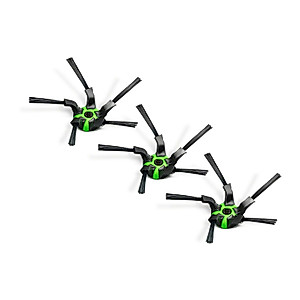 irobot 4655989 Side Brushes for Roomba S Series Black and Green