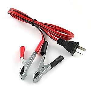 E-outstanding DC12V 2.3ft/70cm V-Type Charging Cable Wire Generator Charging Cable Cord for Yamaha ET950 Generator