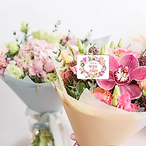 Zonon 30 Pcs Metal Wire Floral Picks Love Floral Place Card Holder Gold Table Number Picture Holder Clips Menu Note Memo Holder for Wedding Birthday Party, 13 Inch(Coil Style)