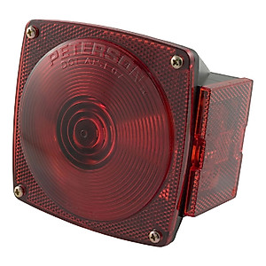 CURT 53440 Passenger-Side Combination Replacement Trailer Light, Stop Tail Turn