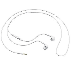 Samsung Earbud EO-EG920BW, 3.5mm Samsung Earbud Stereo Quality Earphones for Galaxy S6/S6 Edge/ S6 Edge+ or other devices - Come with Extra Eal Gels