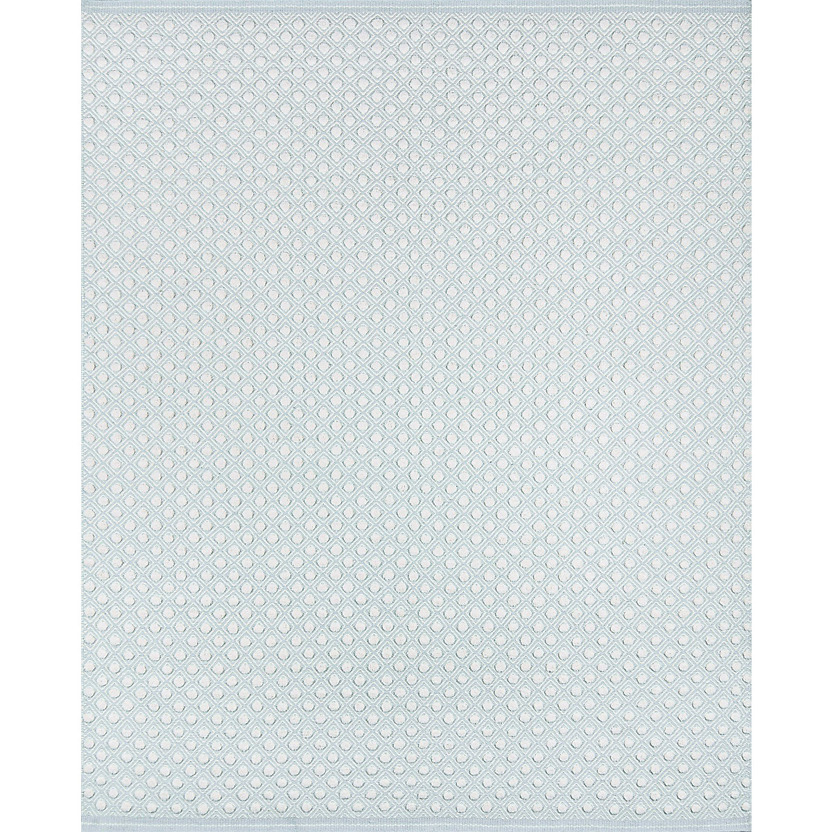 Erin Gates by Momeni Langdon Windsor Blue Hand Woven Wool Area Rug 5' X 8' (LANGDLGD-2BLU5080)