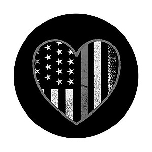 Thin Gray Line Correctional Officers Gift PopSockets PopGrip: Swappable Grip for Phones & Tablets