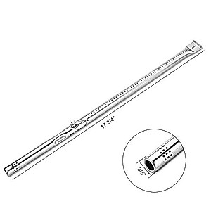 Uniflasy Replacement Parts Kit for Charbroil Performance 5 Burner 463347519, 475 4 Burner 463347017, 463673017, 463376018P2, Heat Plate Tent Shield, Grill Burner Pipe, Adjustable Crossover Tube