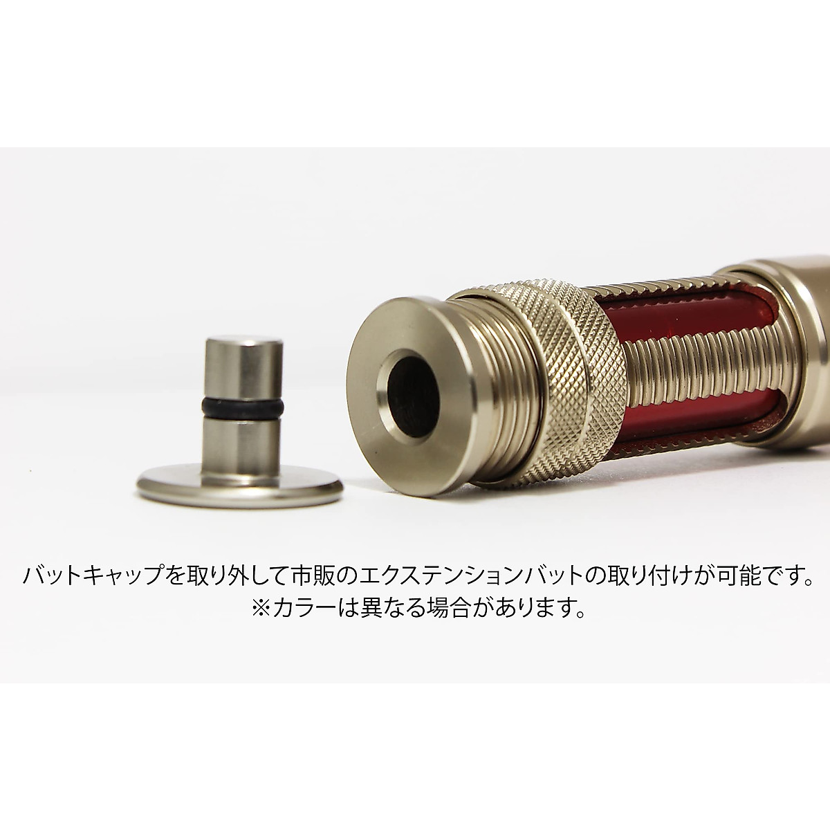 Pacific Bay A7V-GO Reel Seat, for Flies, Screw, Uplock, All Aluminum