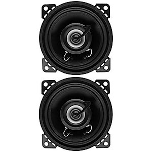 Planet Audio TRQ422 4 Inch Car Speakers - 225 Watts of Power Per Pair, 112.5 Watts Each, Full Range, 2 Way, Sold in Pairs