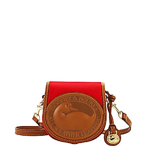 Dooney & Bourke Handbag, All Weather Leather 2 Duck Bag Crossbody - Red