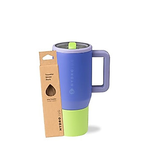 Lime Rickey 20oz Traveler + Replacement Straws