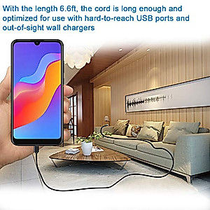 6 FT Micro USB Cable for Fire Tablet,Samsung,HTC,LG,Sony,Motorola Phone,TV Stick Mini Quick Speaker,PS4 Charging Cord X-box One Controller,Galaxy S7 Tab A Moto.Fast Android Charger for Kindle eReaders