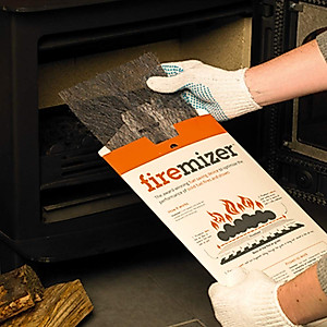 Firemizer Firewood Saving Fireplace and Wood Stove Device, Minimizes Creosote, Maximizes Heat Conduction