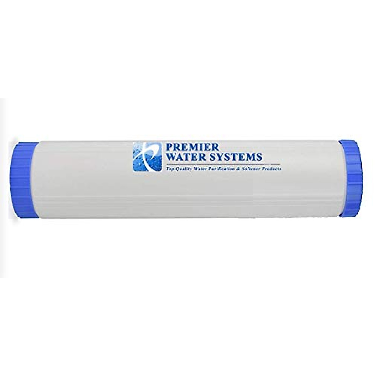 Premier Whole House Water Filter Cartridge: Bone Char for Fluoride Removal 4.5" x 20" Compatible with Big Blue 20" Housing
