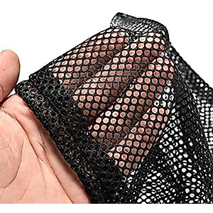 8PCS Mesh Bags Drawstring Bag Set - Nylon Mesh Drawstring Bags with Cord Lock Closure - Delicates Laundry Bag For Washing Machine - Small Gym Bag for Basketball, Volleyball, Football, Golf Stuff Balls