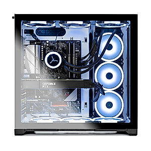 Skytech Prism II Gaming PC Desktop – AMD Ryzen 7 5800X 3.8 GHz, NVIDIA RTX 3080, 1TB NVME Gen4 SSD, 16GB DDR4 RAM 3200, 850W Gold PSU, 360mm AIO, 11AC Wi-Fi, Windows 11 Home 64-bit