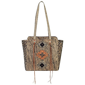 American West Navajo Soul Collection Zip Top Tote One Size