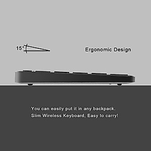 Sanpyl Numeric Keypad, 2.4G Bluetooth Number Pad Type C Numpad Keypad with Touchpad, Bluetooth 2.4G Dual Mode Laptop Keypad, for PC Desktop, Laptop, Notebook Computer(Grey)