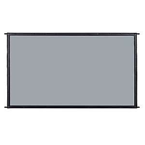 KODAK 120” Replacement Dual Projector Screen | Fast Fold Gray Front & Rear Projection Backdrop for Outdoor & Indoor Movies | Easy Clean, Glare Proof, Wrinkle Free Fabric