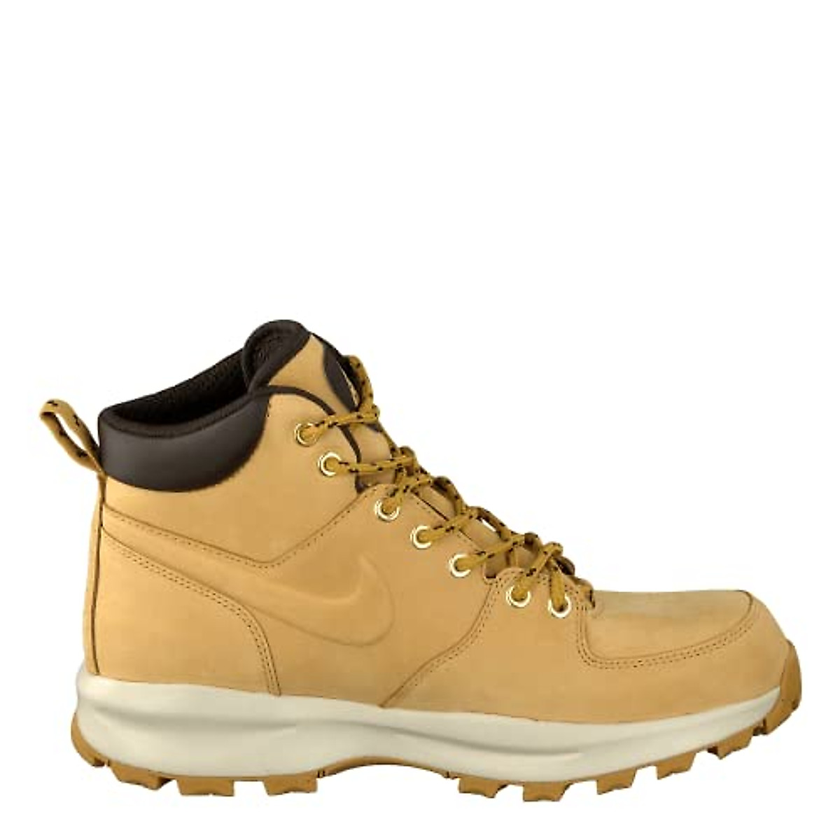 NIKE Men's Manoa Leather Boot, Haystack/Haystack/Velvet Brown, 10.5 D(M) US