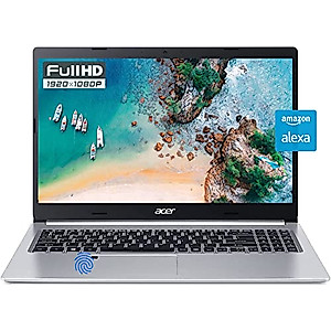 acer Aspire 5 Slim Laptop 15.6", AMD Quad-Core Processor, 15.6" Full HD IPS, 12GB RAM 1TB SSD, Backlit KB, Fingerprint Reader, Amazon Alexa, HDMI, RJ-45, Webcam, WiFi 6, Windows 11 Home +Mousepad