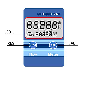 Measuring Instrument Water Oil Meter Fluidmeter Counter DN10 Meter Effect Sensors Sensors