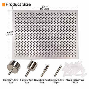 The hobbyworker Wire Bending Jig,Wire Jig Includes 30 Metal pegs for Jewelry Making Tools and Wire Wrapping Supplies