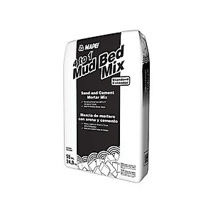 MAPEI 4-to-1 Mud Bed Mix 55-lb Indoor/Outdoor Floor Patch