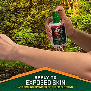 Repel 100 Insect Repellent, Pump Spray, 4-Fluid Ounces, 10-Hour Protection