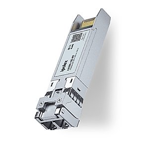 10GBase-SR SFP+ Transceiver 10Gb 850nm Multimode LC SFP Module for Intel E10GSFPSRX, Juniper QFX-SFP-10GE-SR/EX-SFP-10GE-SR, Ubiquiti UniFi UF-MM-10G, Mikrotik, Fortinet, Netgear(MMF, 300m)