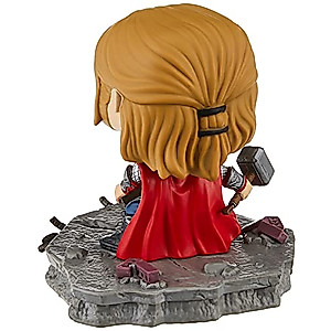 Funko Pop! Deluxe Marvel: Avengers Assemble Series - Thor, Amazon Exclusive, Figure 4 of 6