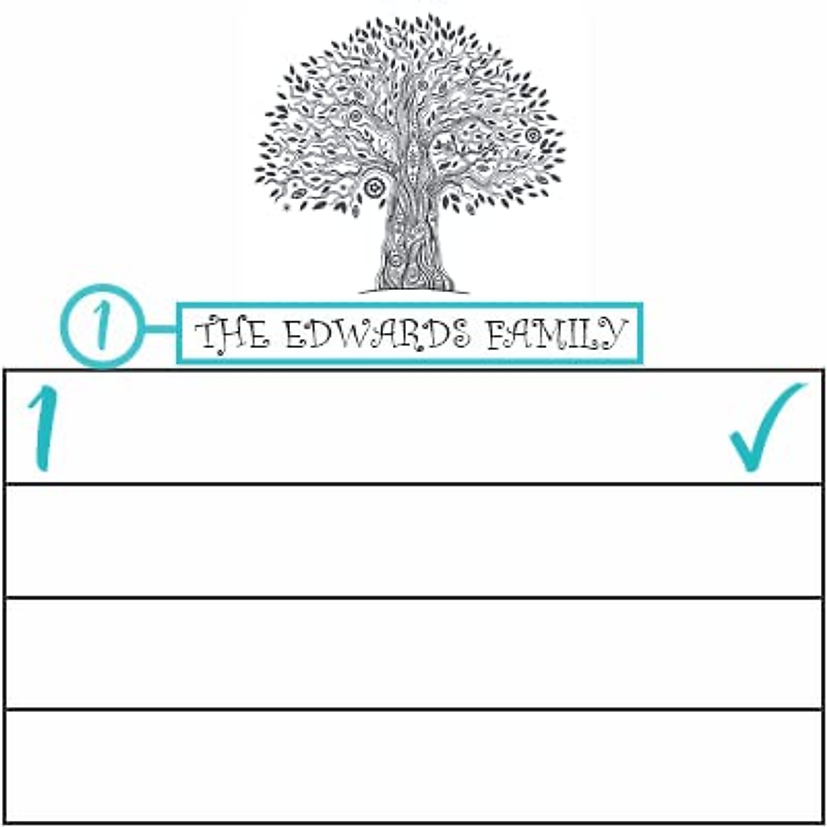 Blue Ridge Mountain Gifts Personalized Tree of Life Cutting Board - Custom Laser Engraved Wood Chopping Board- Great for Father's Day Wedding, Anniversary, Birthday, and more - 3 Wood Types & Sizes