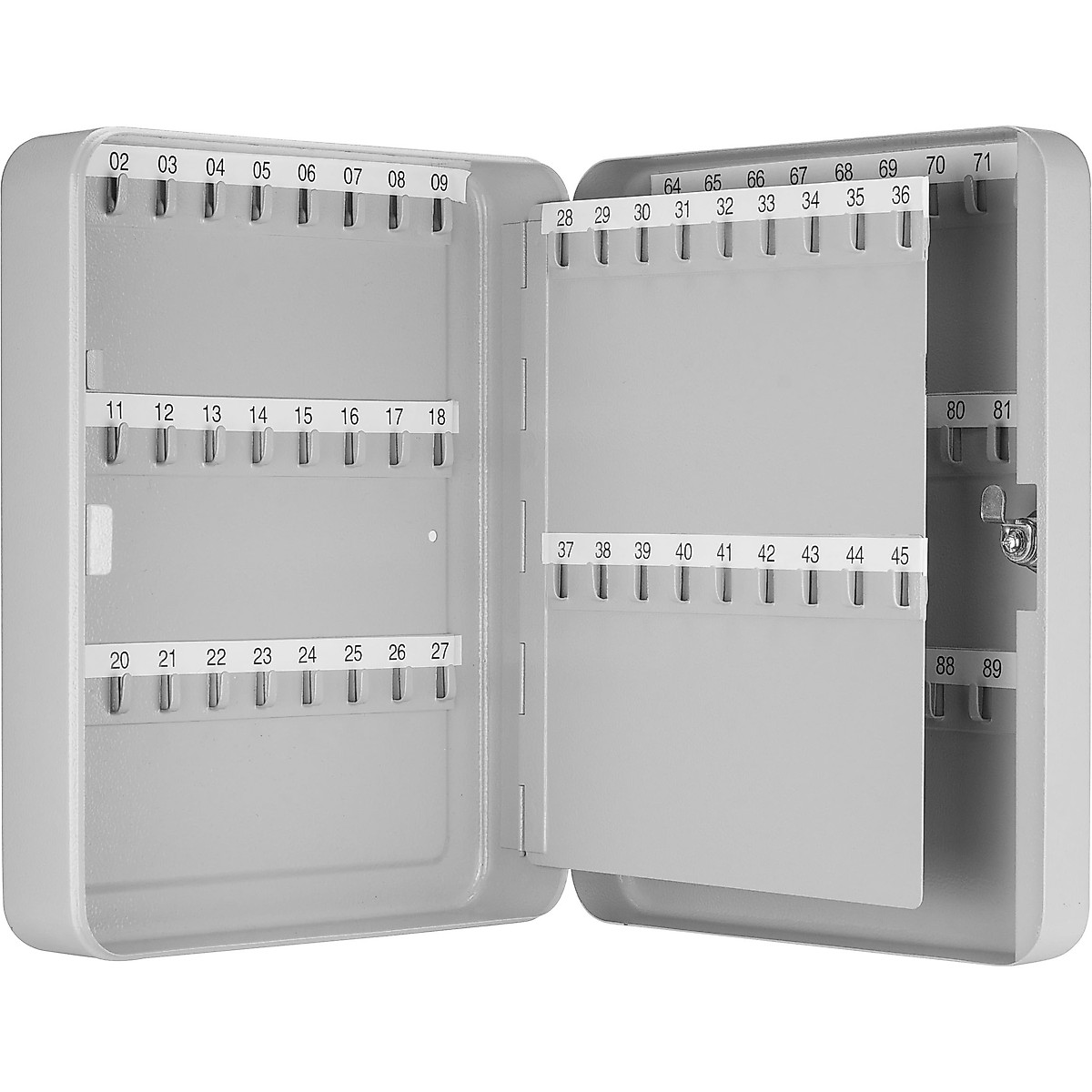 Barska CB13234 Key Lock 90 Position Key Cabinet Lock Box Grey ,9.5" x 3.1" x 11.75"