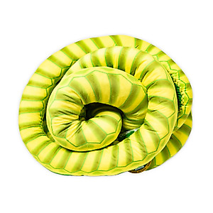 Melissa & Doug Giant Boa Constrictor - Lifelike Stuffed Animal Snake (over 14 feet long)