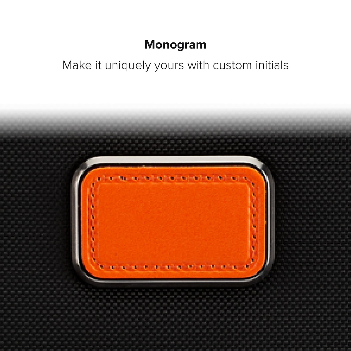 TUMI - Accents Kit - Includes 2 Leather Monogram Patches, 1 Leather Luggage Handle Wrap, 1 Luggage Tag & 8 Leather Zipper Pulls - Sunrise