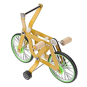 Zerodeko Bird Toys Bird Bicycle Training Toys Mini Bike Parrot Play Toy Bird Intelligence Training Toy Bird Foot Toy Exercising Toy Educational Toy for Parakeet Macaws Conures Conure Toys