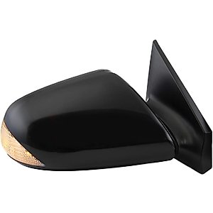 Kool Vue Left & Right Power Door Mirrors Compatible With Scion tC 2005-2010 With Signal Light Paintable Pair