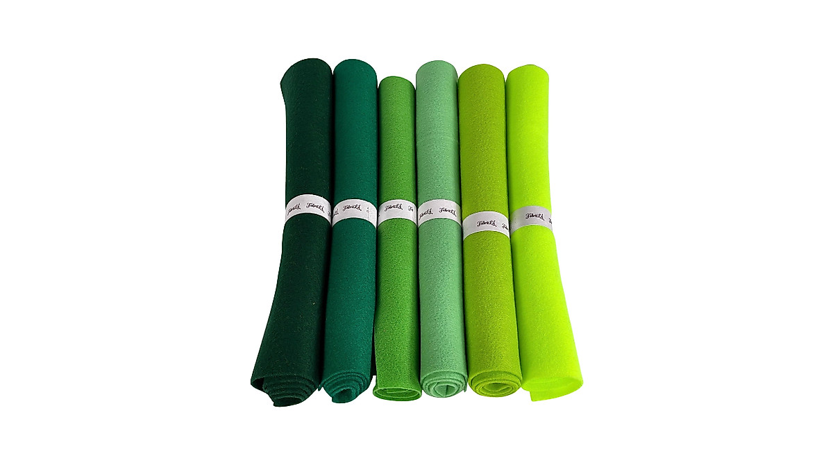 FabricLA Craft Felt Rolls - Vibrant DIY Colors