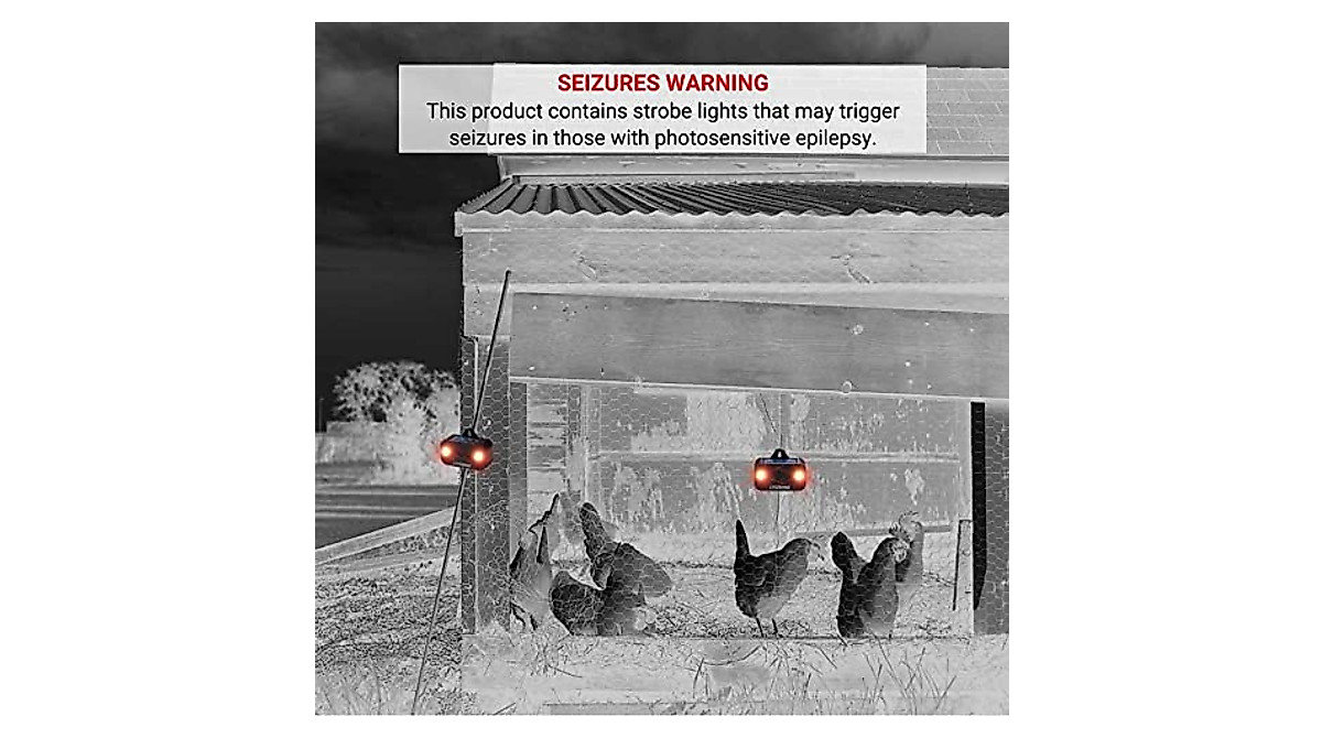 Lycoming Solar Predator Control Light - Effective Coyote Repellent