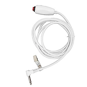 Nurse Call Cord,Universal PushButton Cord Nurse Call Replacement 9.8ft Red Clip for Caregivers Patients Elderly ABS Material