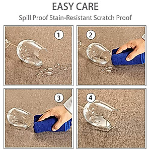 Mebakuk Rectangle Tablecloth and Cloth Napkins Set of 12, Anti-Shrink Soft and Wrinkle Resistant Decorative Fabric for Wedding Party Restaurant Dinner Parties (60 x 84 Inch - Flaxen)