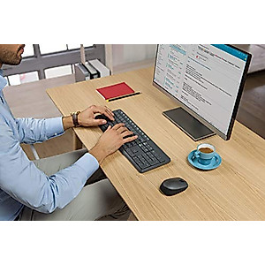 Logitech MK235 Wireless Keyboard and Mouse (Renewed)