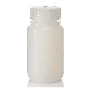 Nalgene 2104-0032 Wide-Mouth Bottle, HDPE, 1000mL (Pack of 6)