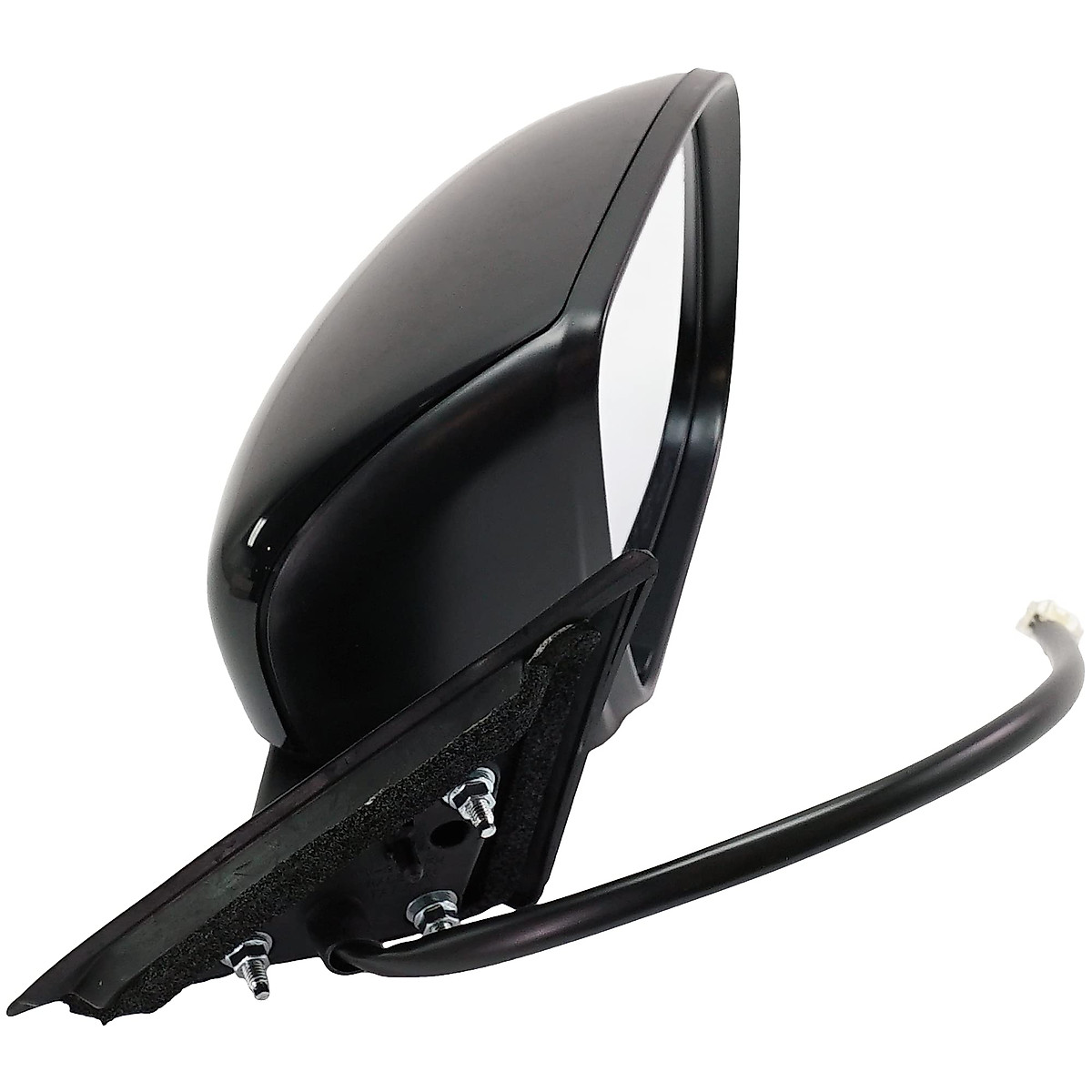 Kool Vue Passenger Side Power Heated Mirror for Nissan Rogue 2016-2017 With Signal Light Paintable