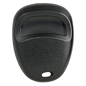 Keyless2Go Replacement for New Shell Case and 3 Button Pad for Remote Key Fob FCC KOBLEAR1XT KOBUT1BT - Shell ONLY (2 Pack)