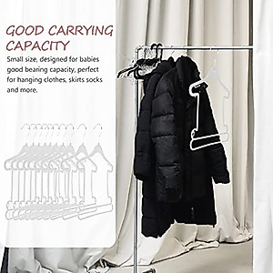 iplusmile Hangers 50 Pack Baby Hangers for Kids Clothes Plastic Kids Hangers for Nursery Children Clothes Hangers Toddler Clothes Hangers Baby Clothes Plastic Hangers 10pcs Hangers 100 Pack