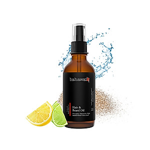 BAHAWAT: Premium Beard Oil Conditioner & Softener - Your Majesty- 2 ounce - Beard Itch and Dry Skin Relief - Handcrafted from Natural Ingredients - Label may vary