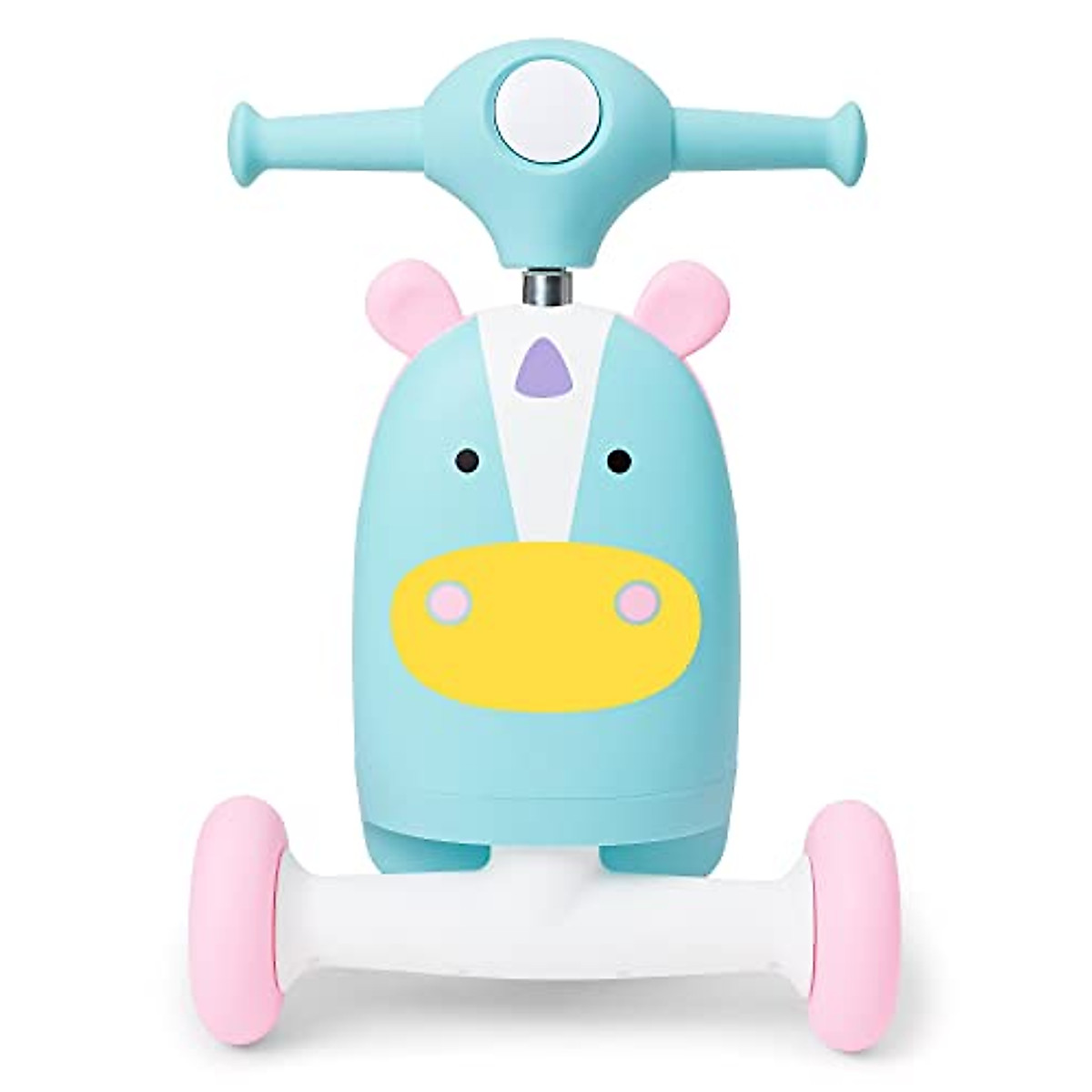 Skip Hop 3-in-1 Baby Activity Push Walker to Toddler Scooter, Zoo Unicorn