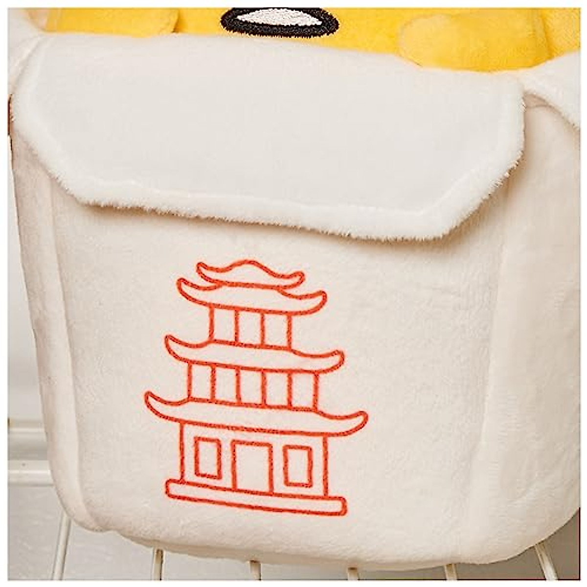 GUND Sanrio Gudetama The Lazy Egg Stuffed Animal, Gudetama Takeout Container Plush Toy for Ages 8 and Up, 9.5”